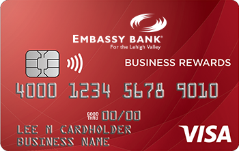 Business Charge Cards | Embassy Bank for the Lehigh Valley