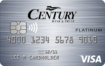Personal Credit Cards | Century Bank and Trust