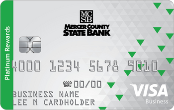 Business Charge Cards | Mercer County State Bank